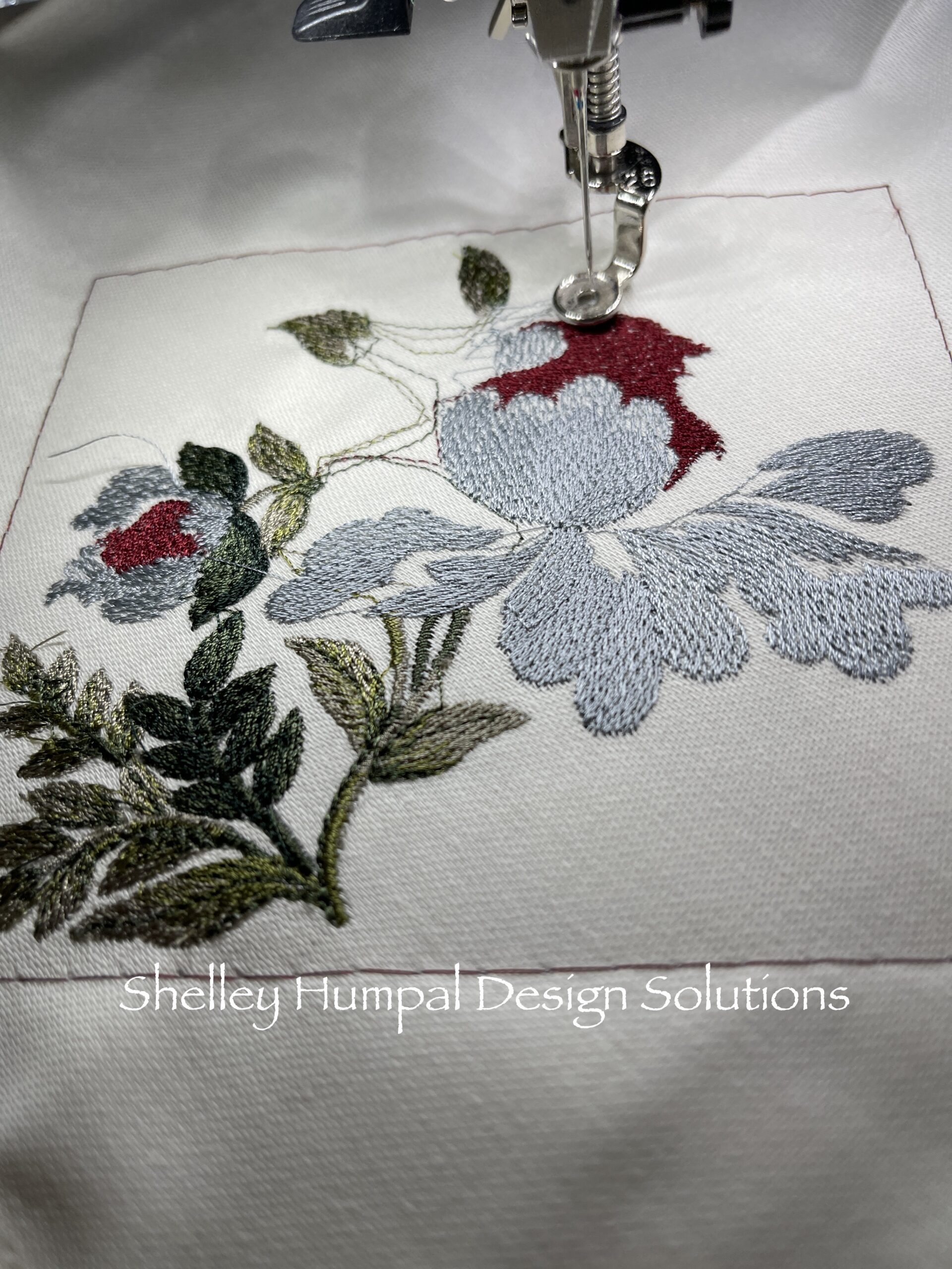 Painting with Needle and Thread - For the Love of Old